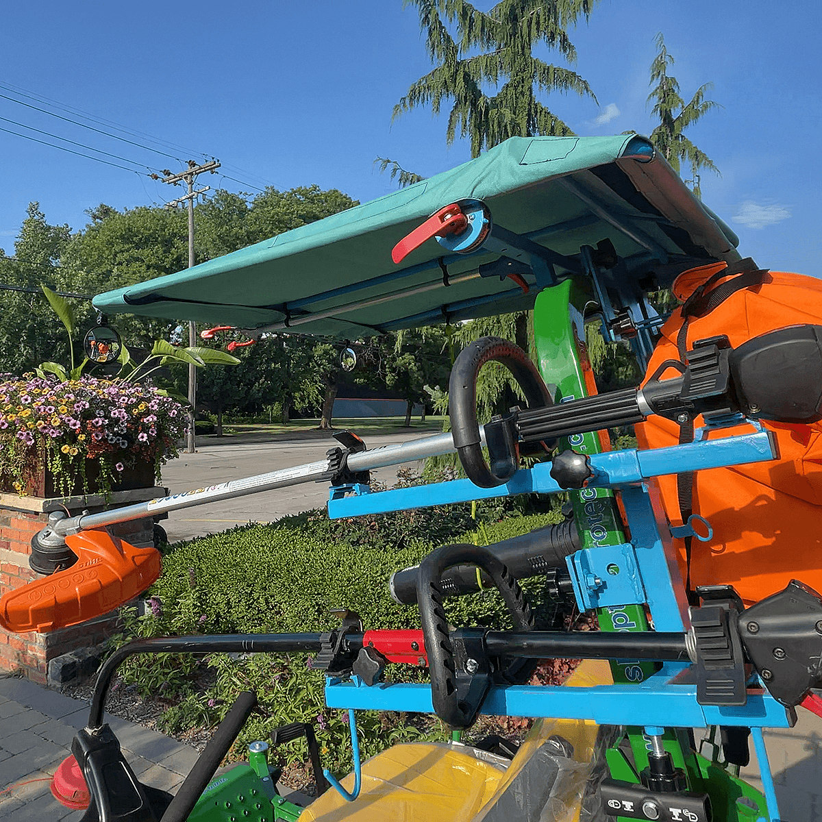 Welcome to Shoptheprotector - ORANGE - CANOPY KIT for ROPS System