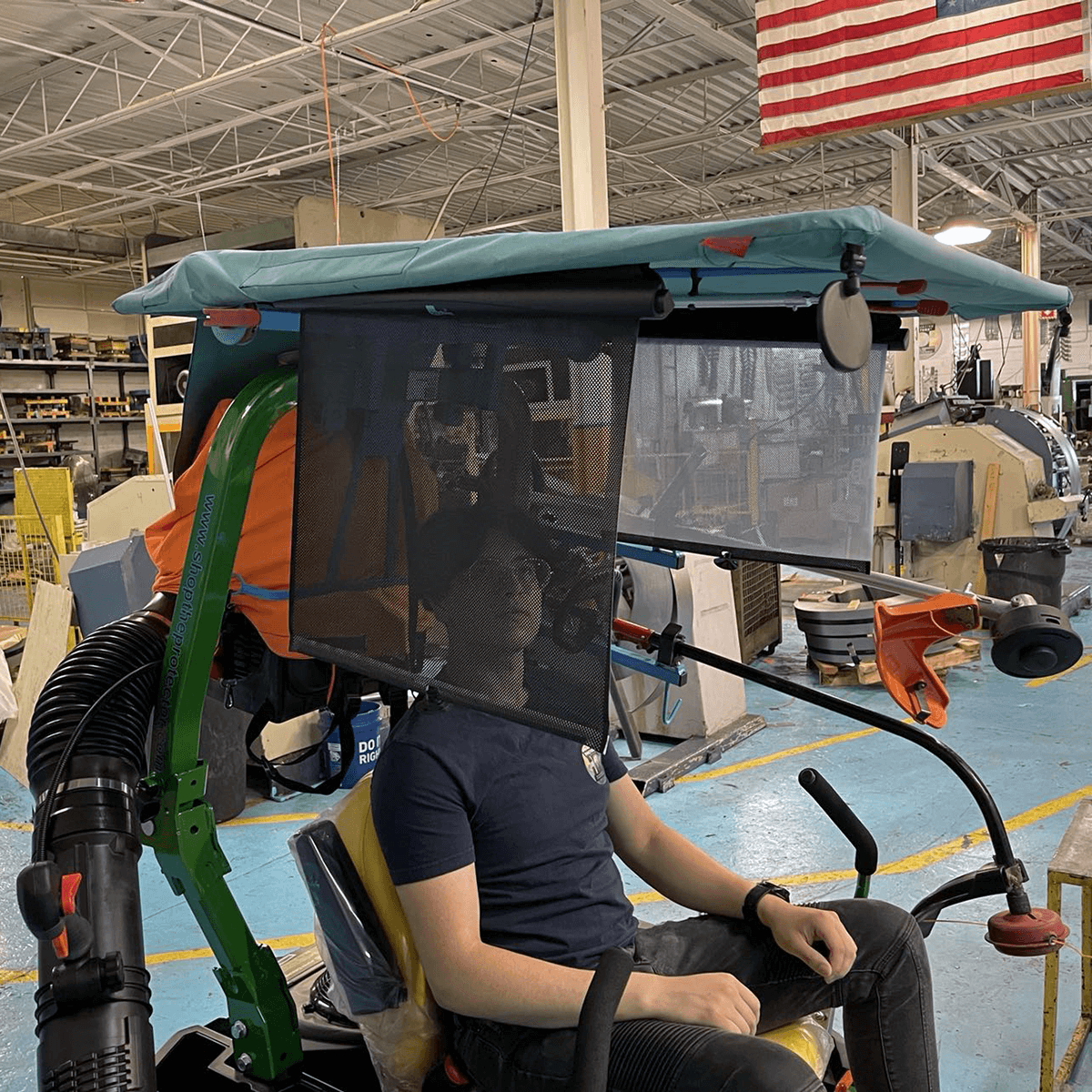 Welcome to Shoptheprotector - GREEN- CANOPY KIT for ROPS System